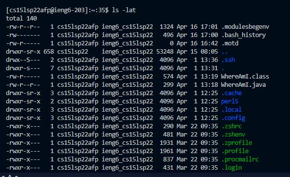 Logging Into A Course Specific Account On ieng6 | cse15l-lab-reports